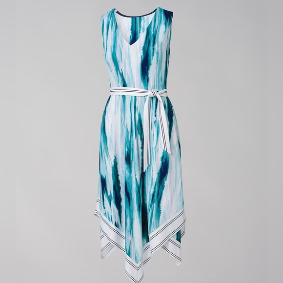 Soma | Dresses | Nwt Soma Bliss Handkerchief Dress With Builtin Bra ...